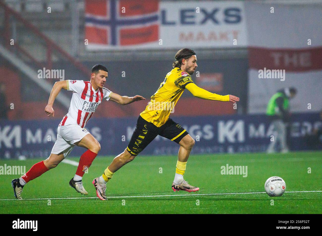 Oss, Netherlands. 17th Jan, 2025. OSS, 17-01-2025, Frans Heesen stadium ... Oss, Netherlands. 17th Jan, 2025. OSS, 17-01-2025, Frans Heesen stadium ...
