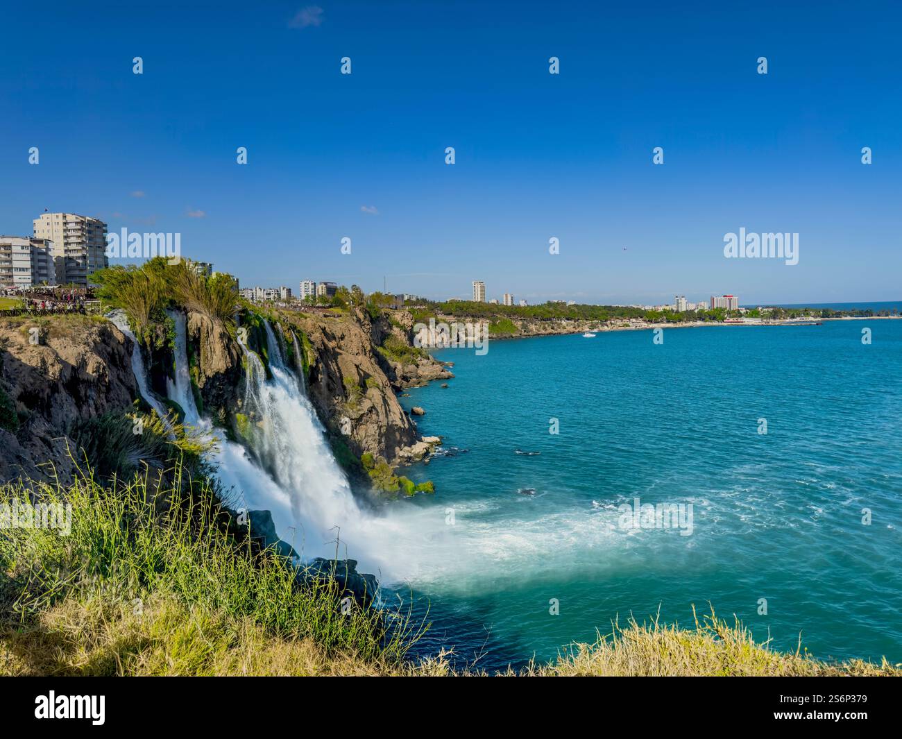 The Düden Waterfalls are located in Kepez and are a popular destination ...