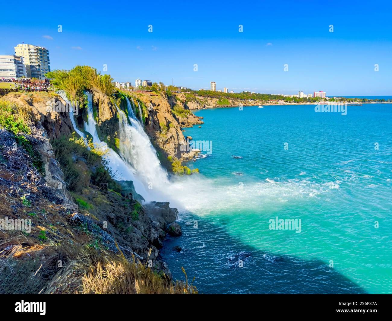 The Düden Waterfalls are located in Kepez and are a popular destination ...