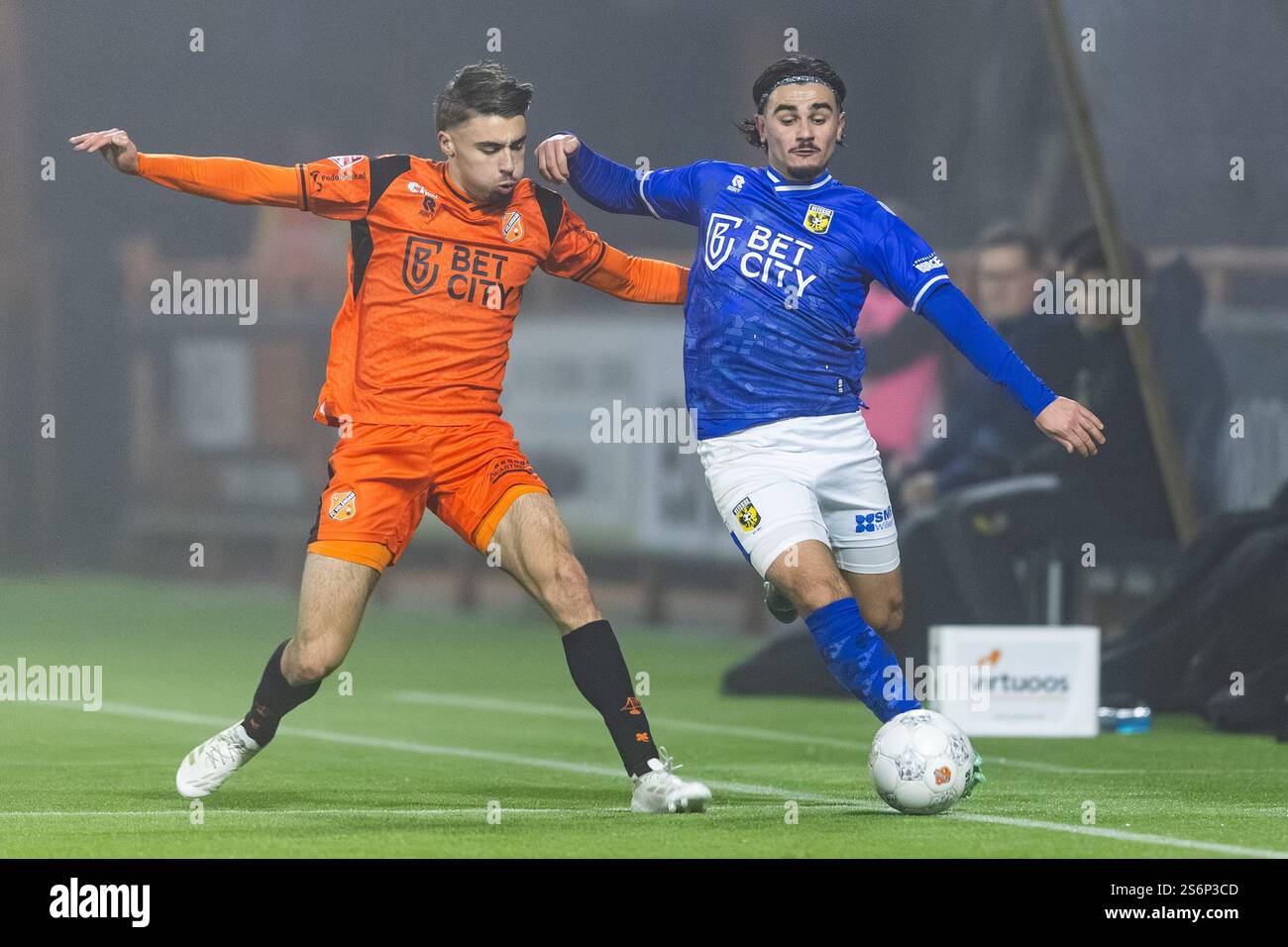 VOLENDAM, 17-01-2025, Kras Stadium, Dutch Football, Keuken Kampioen ...