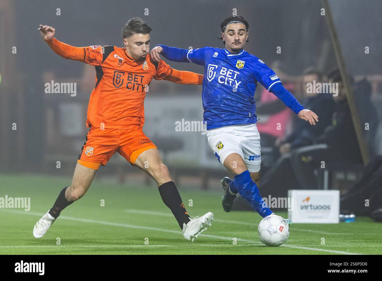 VOLENDAM, 17-01-2025, Kras Stadium, Dutch Football, Keuken Kampioen ...