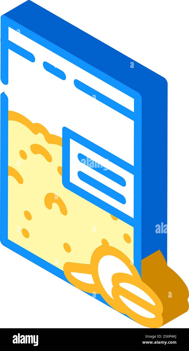 lentils healthy food isometric icon vector. lentils healthy food sign ...