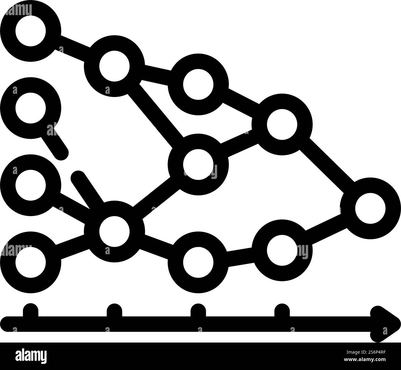 Algorithm Data Science Line Icon Vector Algorithm Data Science Sign 2003