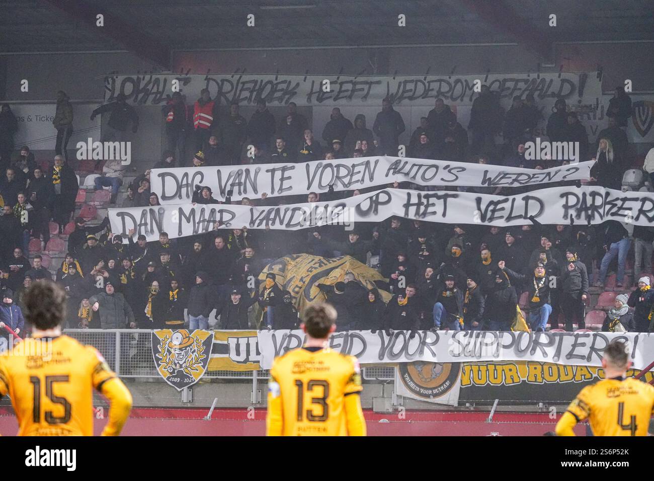OSS, NETHERLANDS - JANUARY 17: Nils Roseler of Roda JC, players of Roda ...