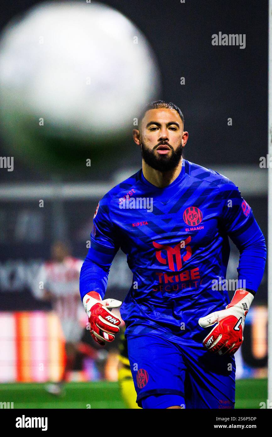 Oss, Netherlands. 17th Jan, 2025. OSS, 17-01-2025, Frans Heesen stadium ...