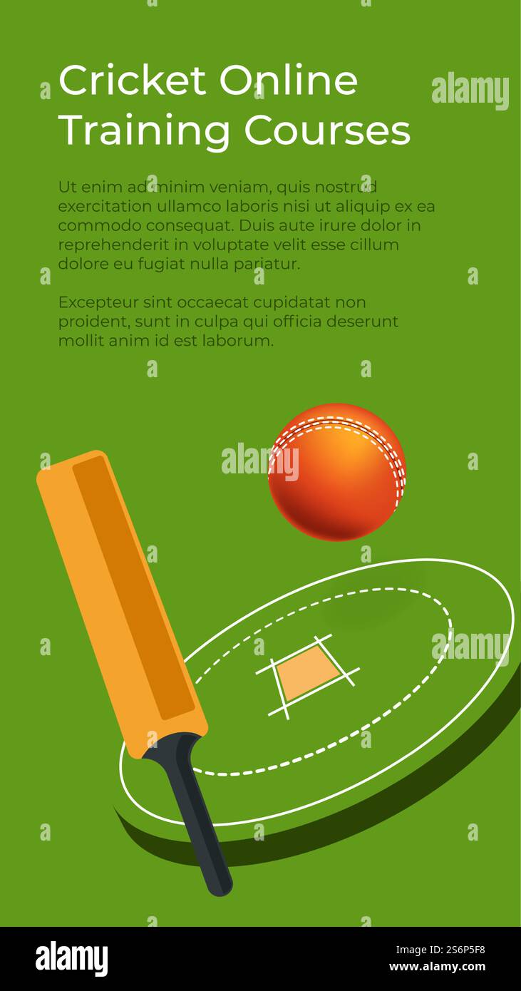 Playing cricket in school Stock Vector Images - Alamy
