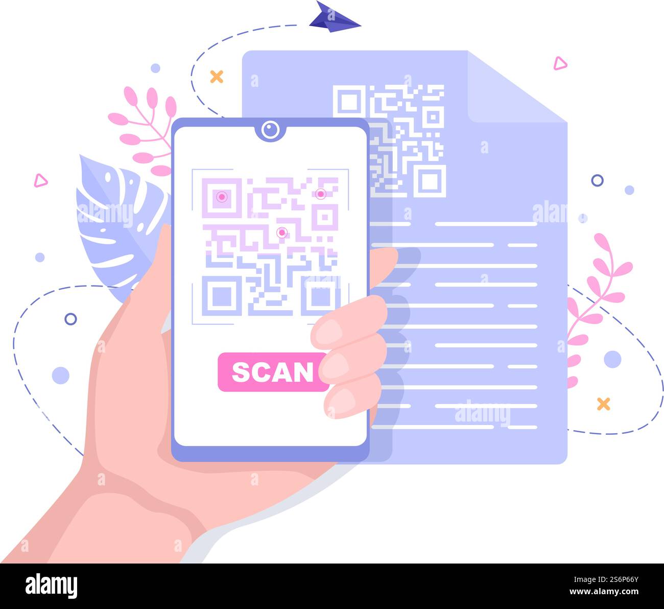 QR Code Scanner for Online Payment, Electronic Pay and Money Transfer ...