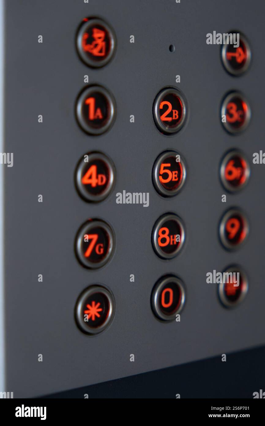 The Contemporary Interface for Keypad Management in Elevators with ...