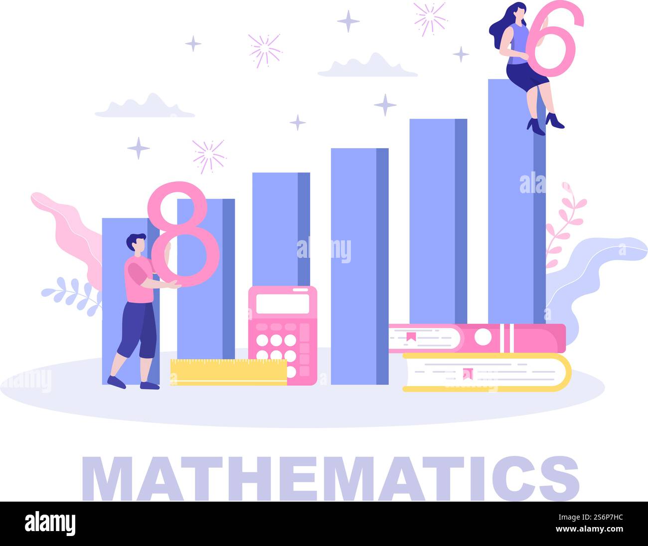 Learning Mathematics of Education and Knowledge Background Cartoon ...