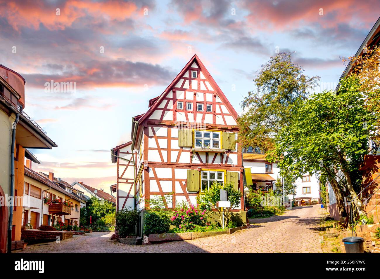 Old City of Dilsberg, Germany Stock Photo - Alamy