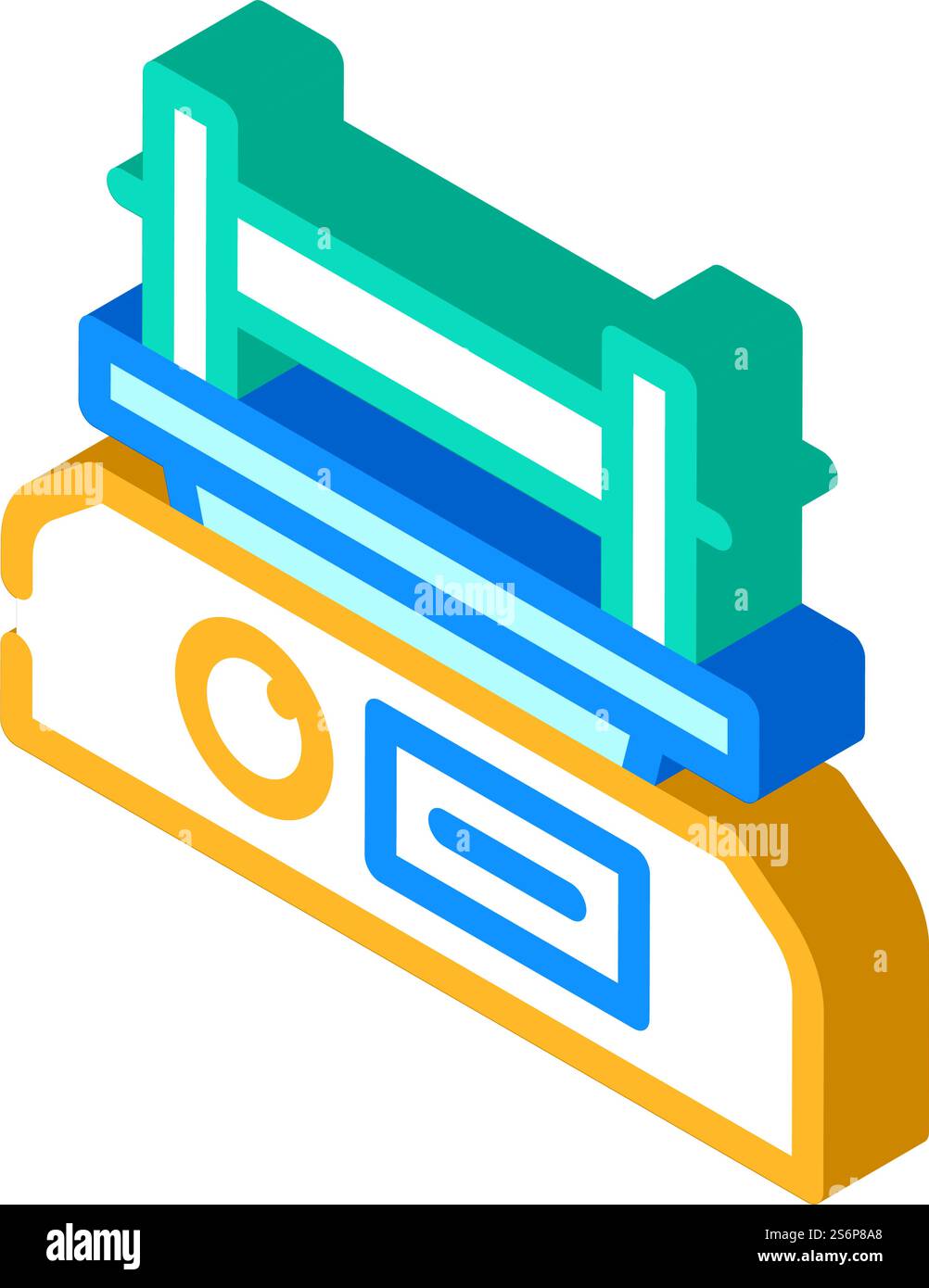 shaker laboratory device isometric icon vector. shaker laboratory ...