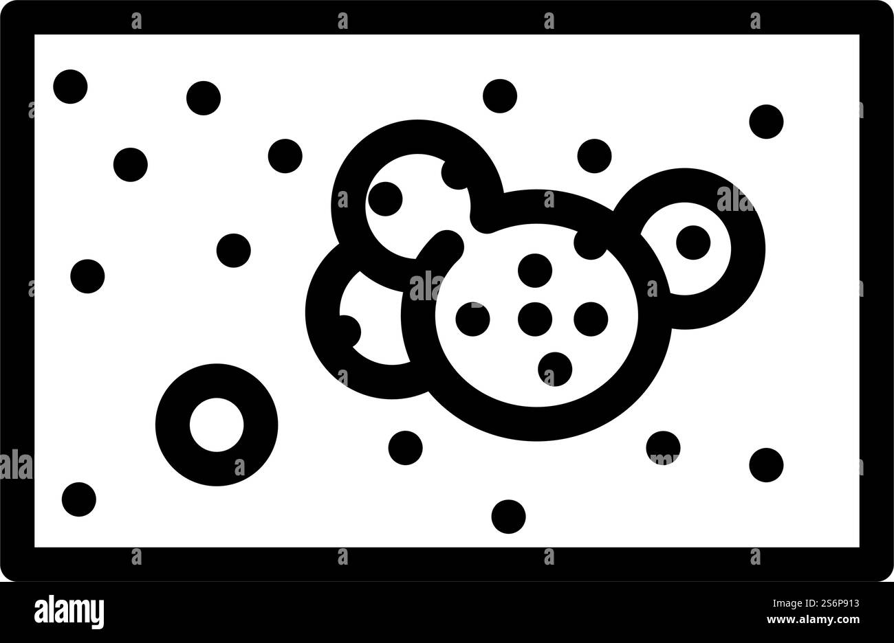angiokeratoma skin ill line icon vector. angiokeratoma skin ill sign ...