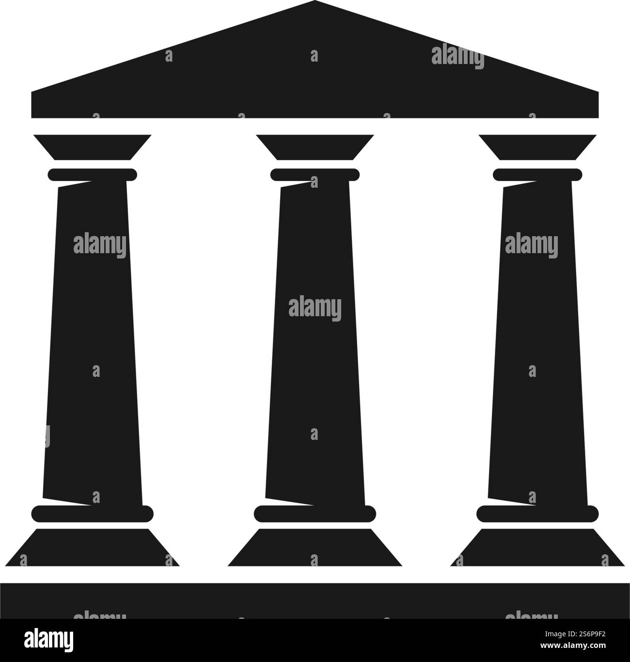 Column pillar illustration Logo vector template Stock Vector Image ...