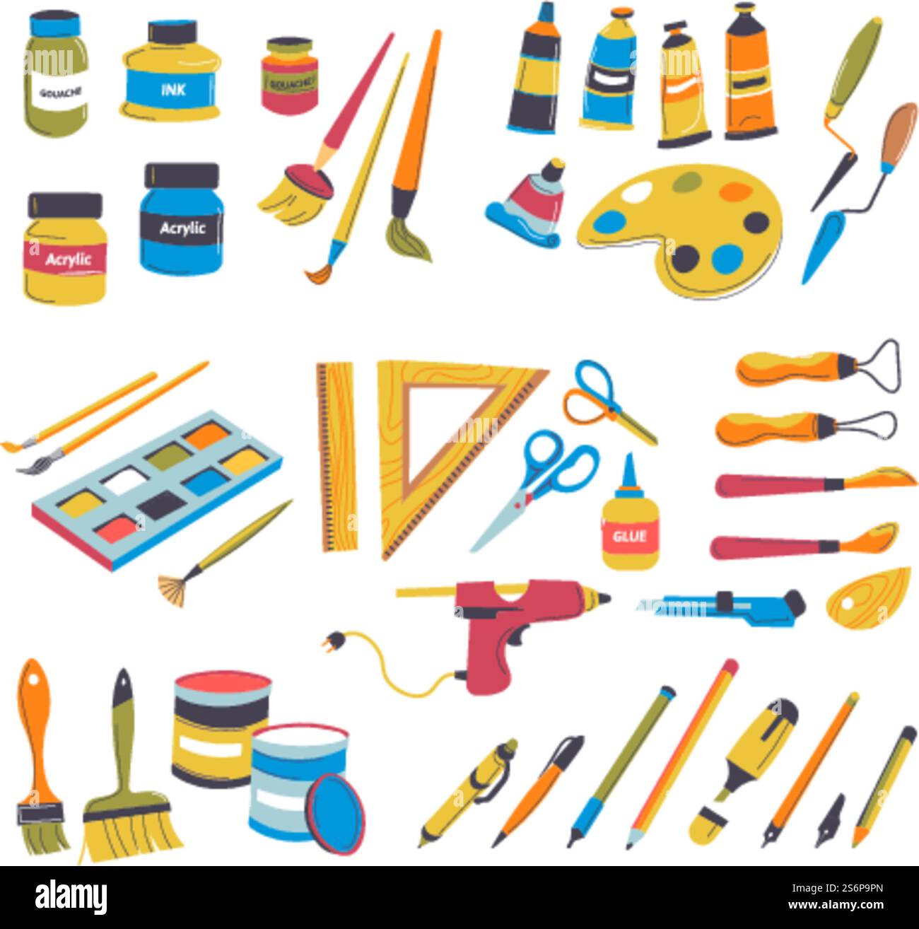 Artwork in the university Cut Out Stock Images & Pictures - Alamy