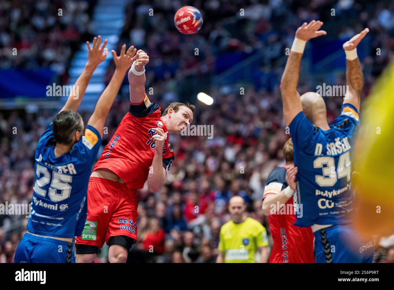 250117 Sander Sagosen of Norway during the 2025 IHF World Men's ...