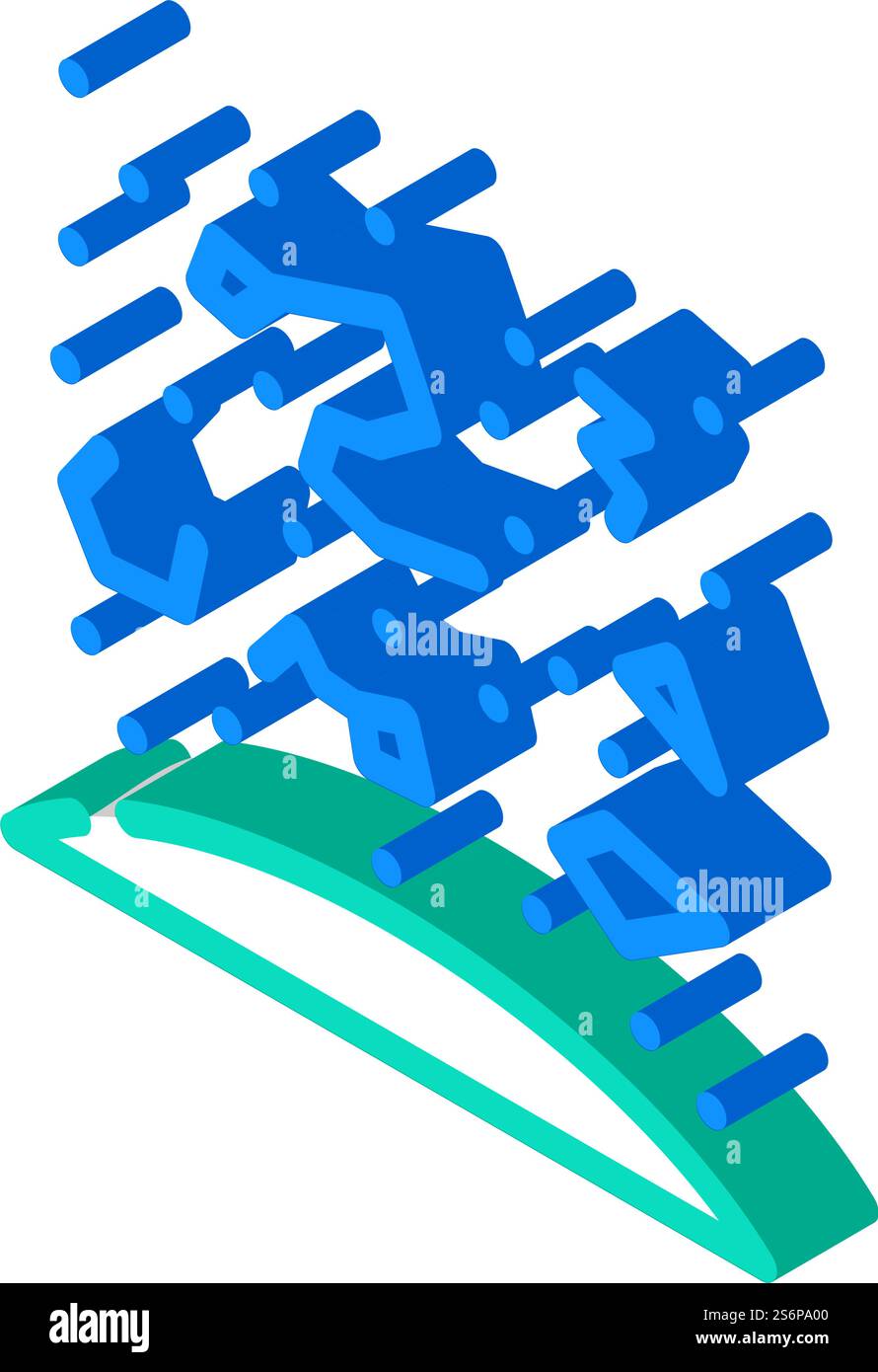 constellations space stars isometric icon vector. constellations space ...