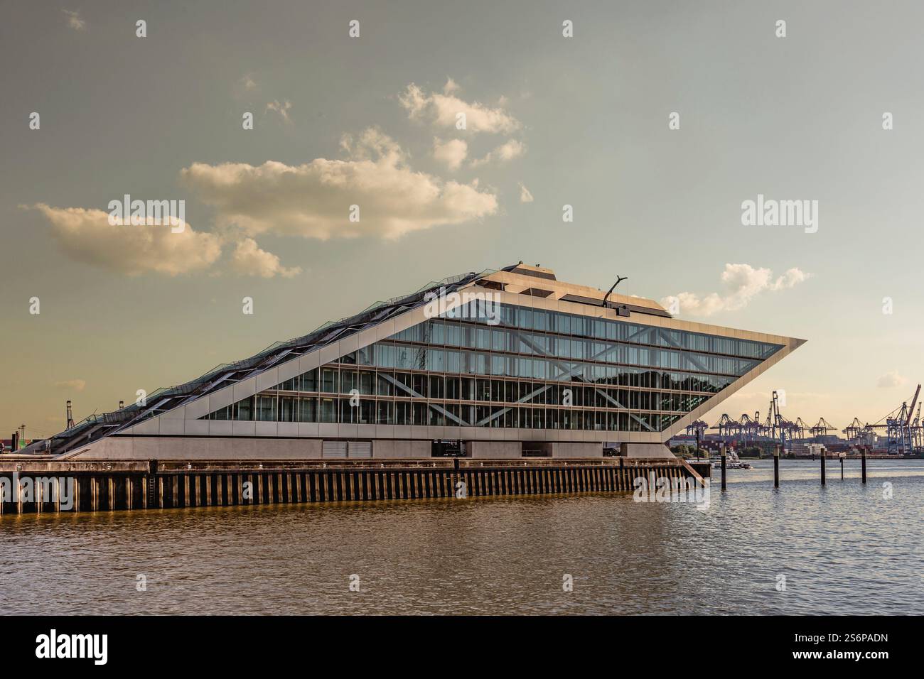 Dockland office building at the port of Hamburg Stock Photo - Alamy