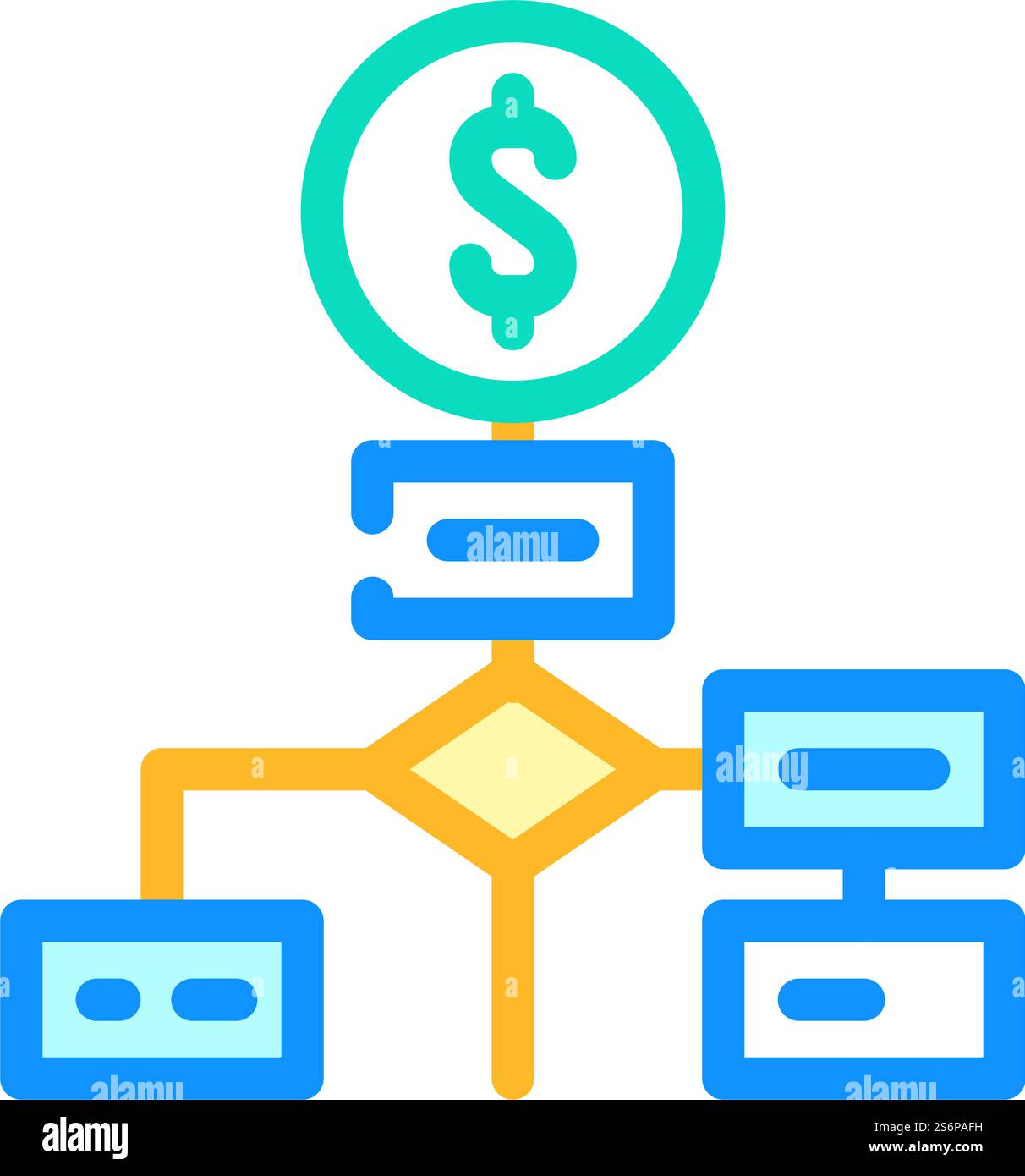 strategy business intelligence color icon vector. strategy business ...