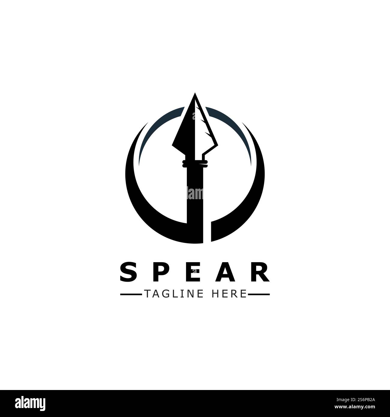 Spear vector illustration icon Template design Stock Vector Image & Art ...