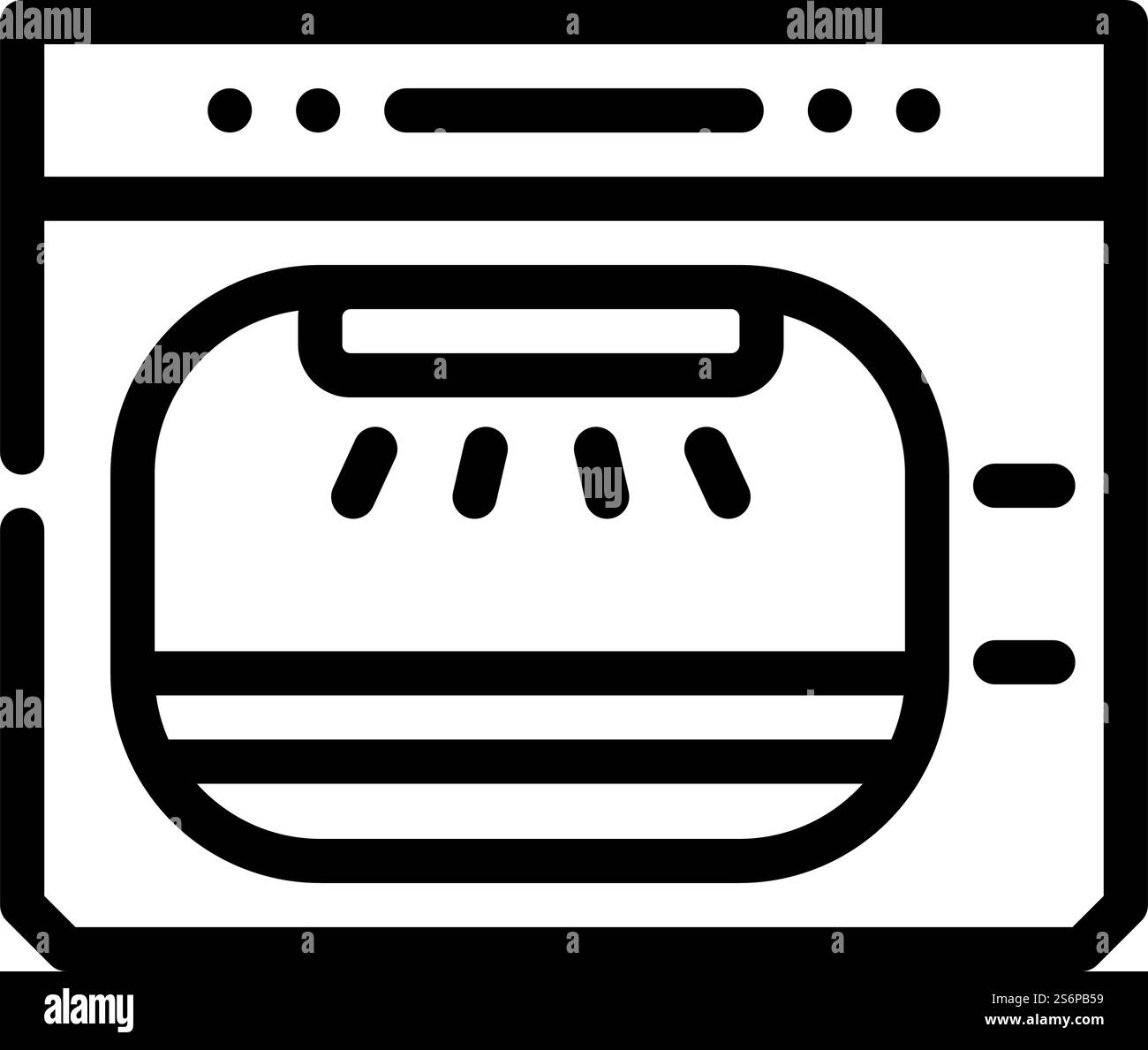 autoclave laboratory electronic equipment line icon vector. autoclave ...