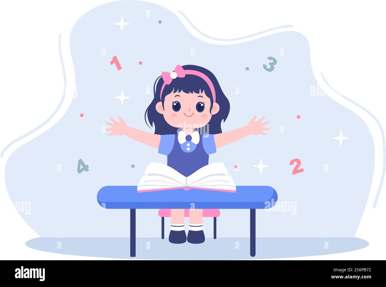 Learning Mathematics of Education and Knowledge Background Cartoon ...