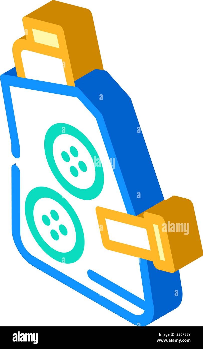 refractometer lab equipment isometric icon vector. refractometer lab ...