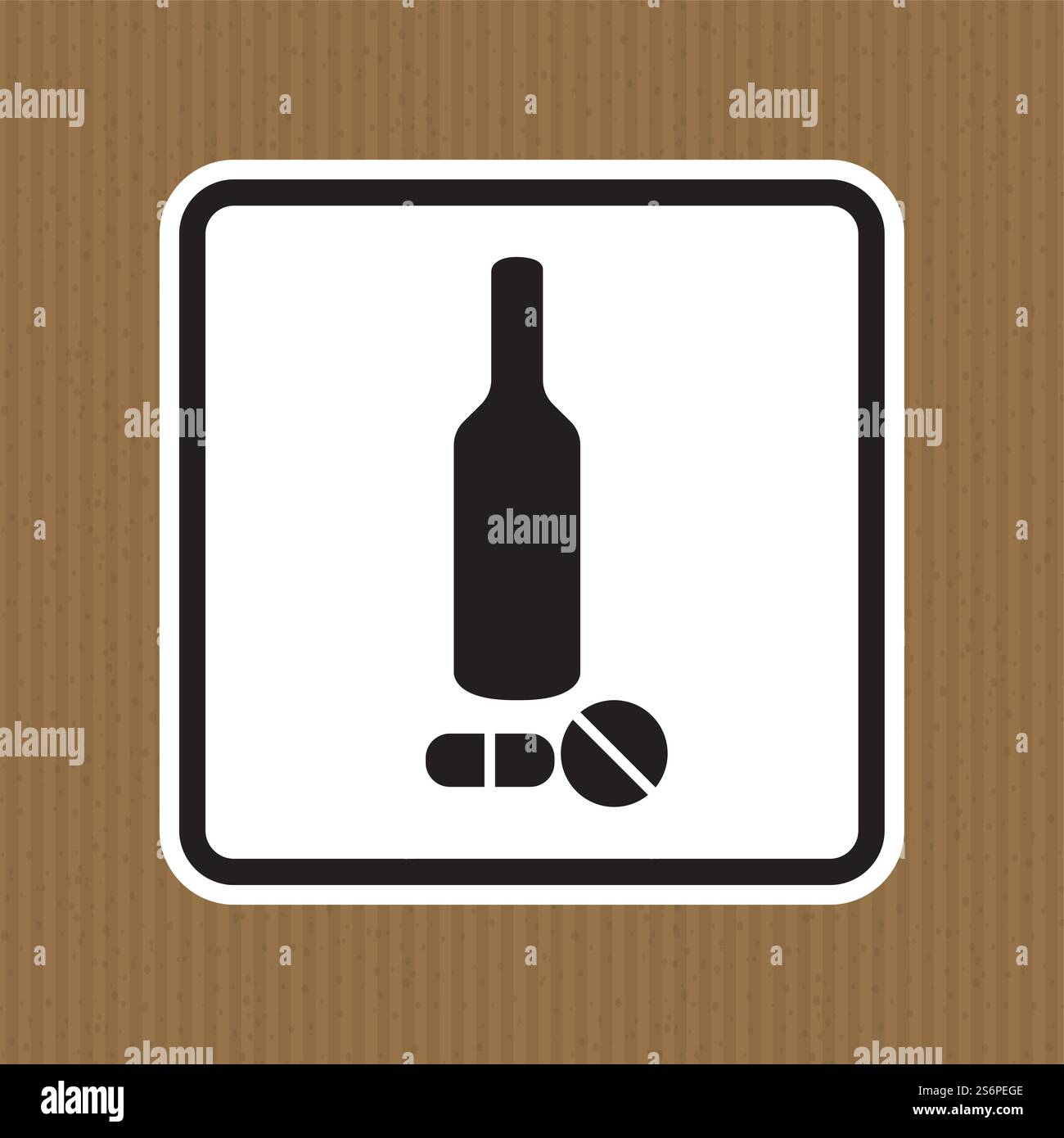 Prohibited Drug Symbol Sign Stock Vector Image & Art - Alamy
