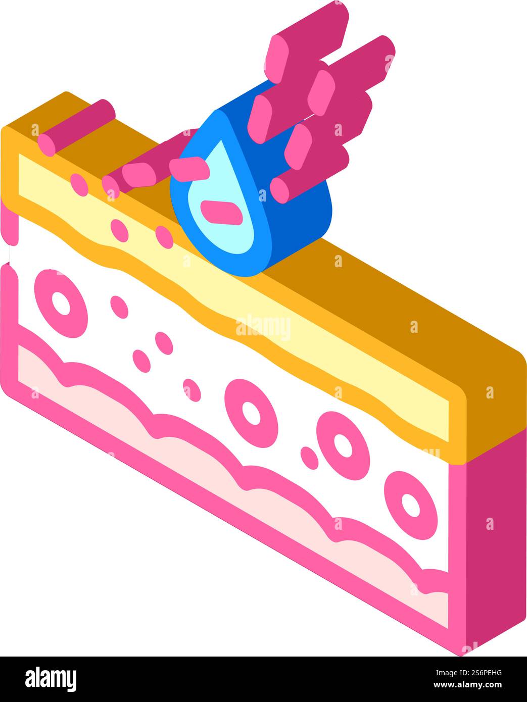 phytophotodermatitis skin problem isometric icon vector ...