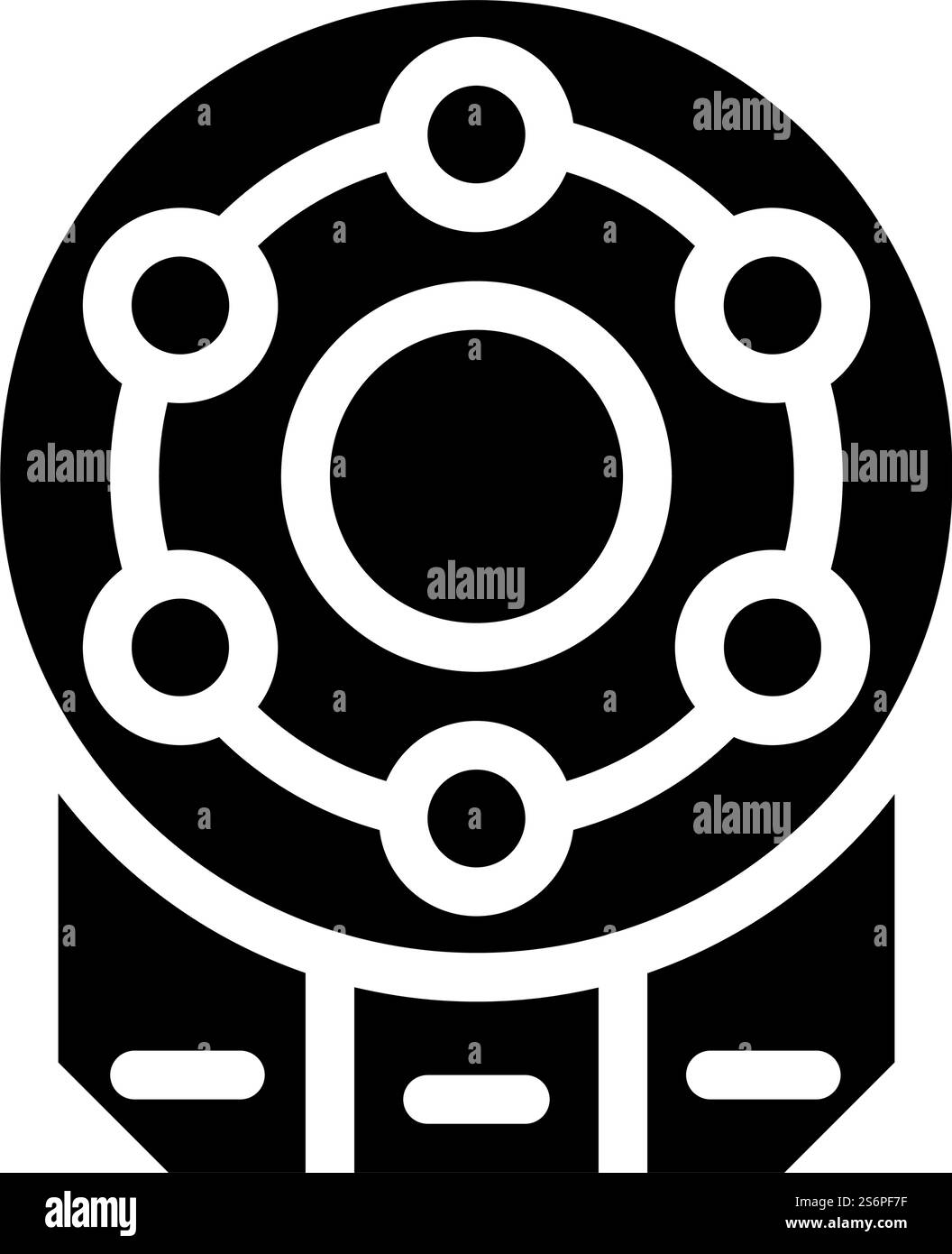 centrifuge laboratory equipment glyph icon vector. centrifuge ...