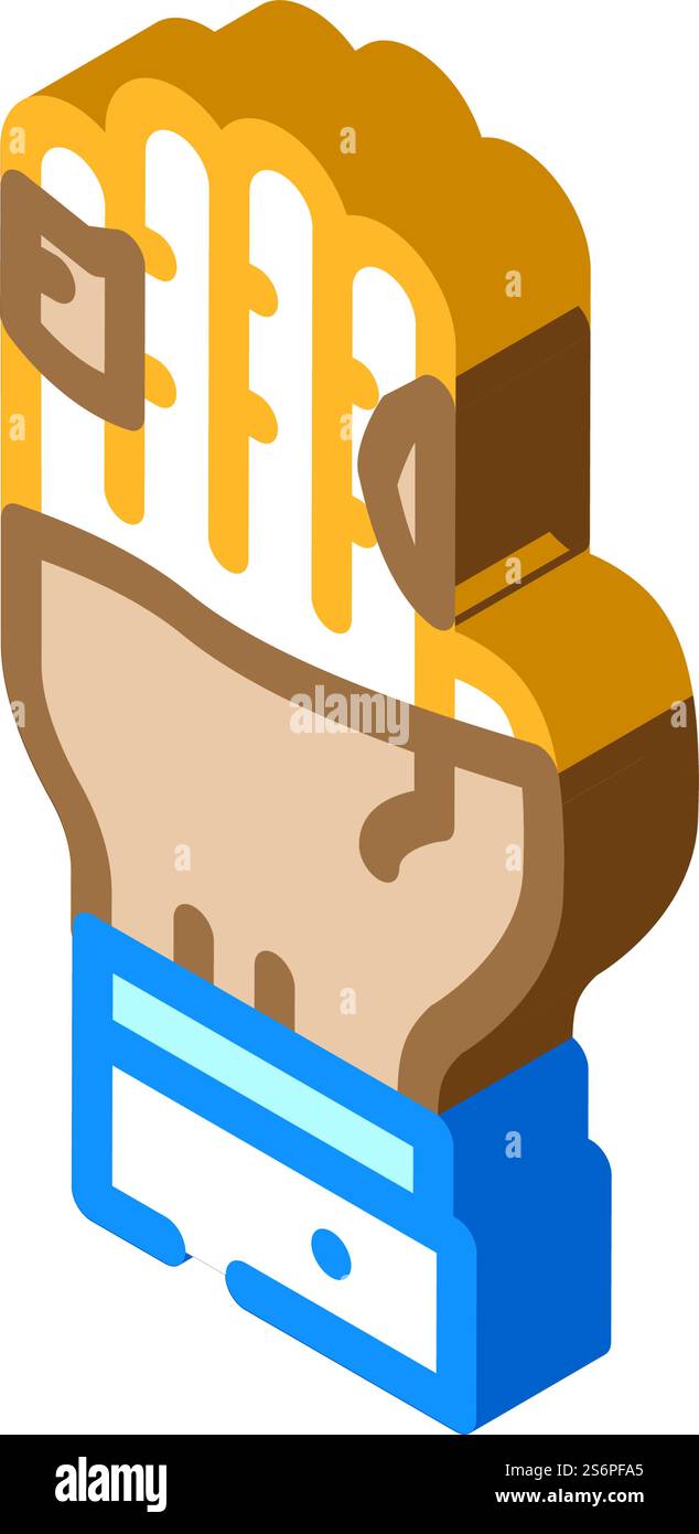 vitiligo skin disease isometric icon vector. vitiligo skin disease sign ...