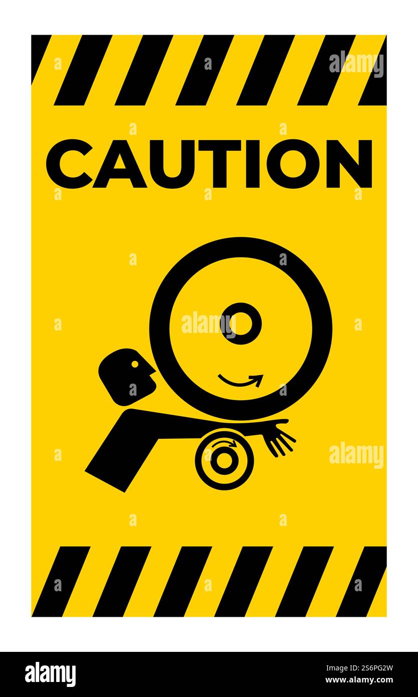 Arm in Rollers Symbol Sign Isolate On White Background,Vector ...