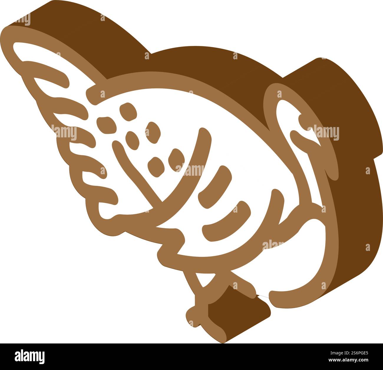 turkey farmland bird isometric icon vector. turkey farmland bird sign ...