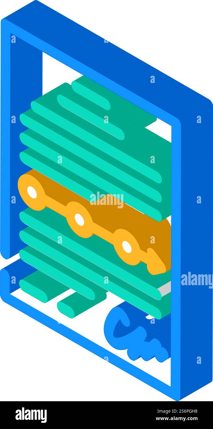 approved plan isometric icon vector. approved plan sign. isolated ...