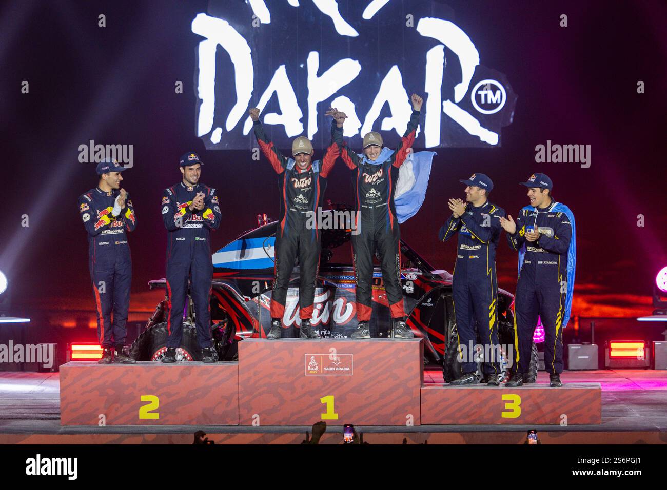 Subaytah, Arabie Saoudite. 17th Jan, 2025. 319 GUERREIRO Gonzalo (prt), SACHS Cadu (bra), Taurus ...