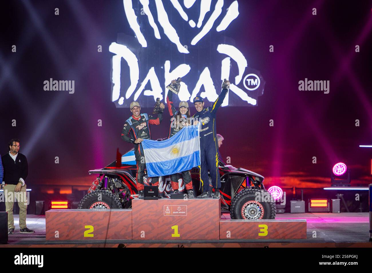 Subaytah, Arabie Saoudite. 17th Jan, 2025. 301 CAVIGLASSO Nicolas (arg), PERTEGARINI Valentina ...