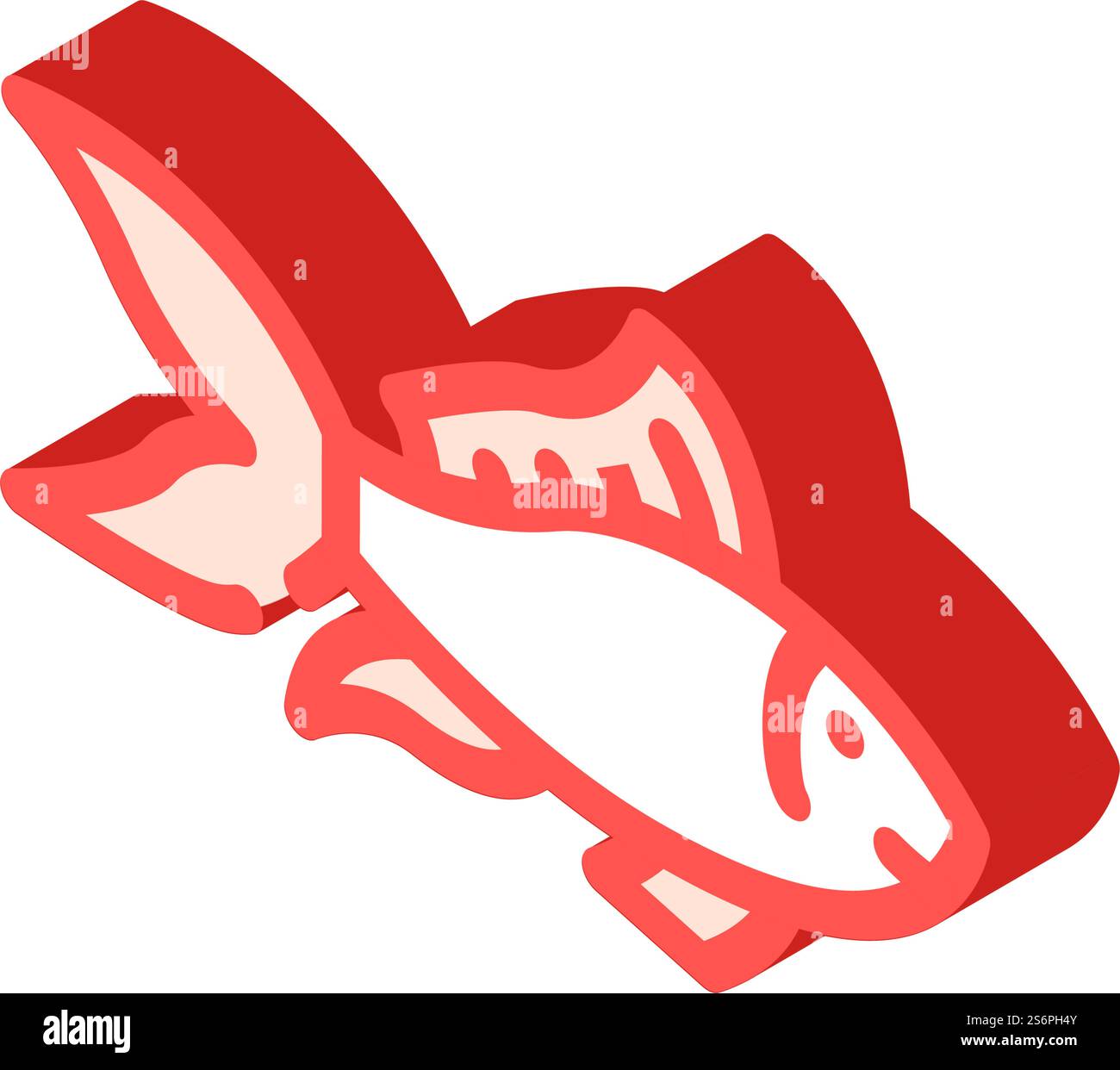 fish aquatic isometric icon vector. fish aquatic sign. isolated symbol ...