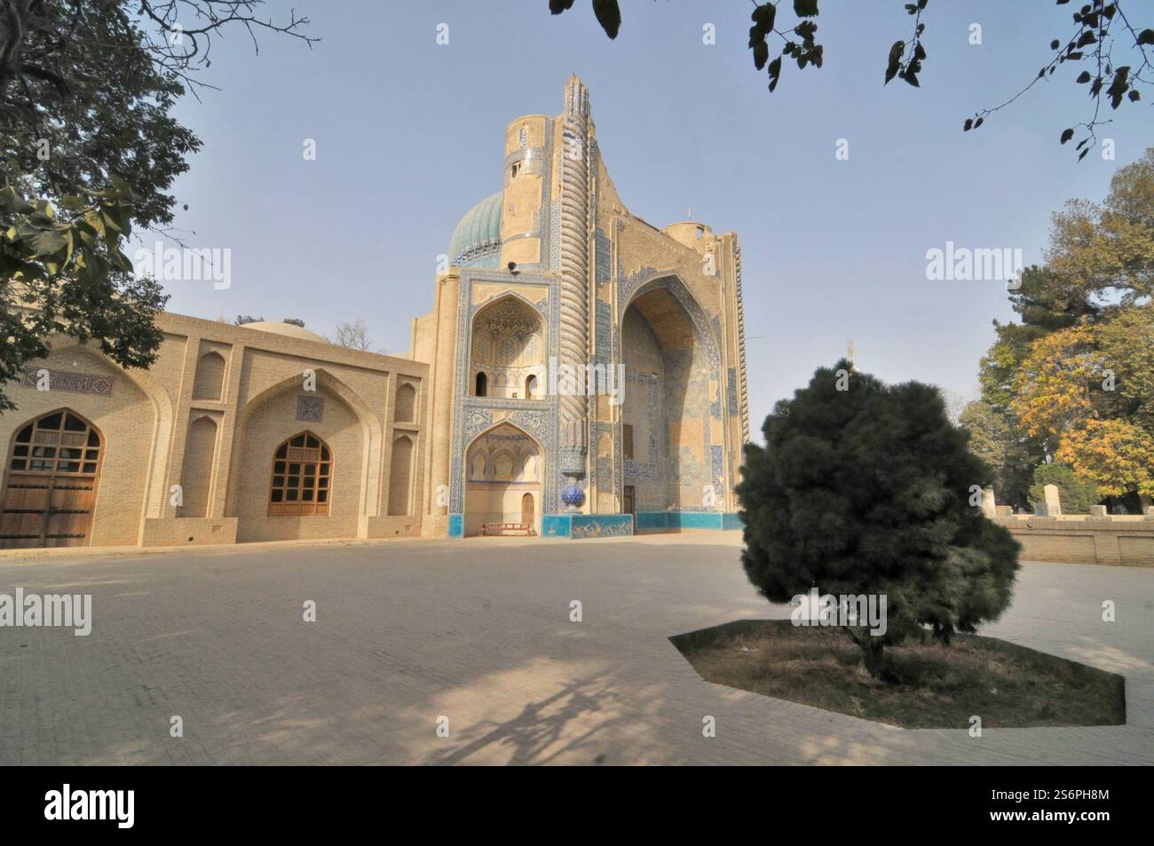 The Green Mosque or the Mosque of Khawaja Abu Nasr Parsa in the city of ...