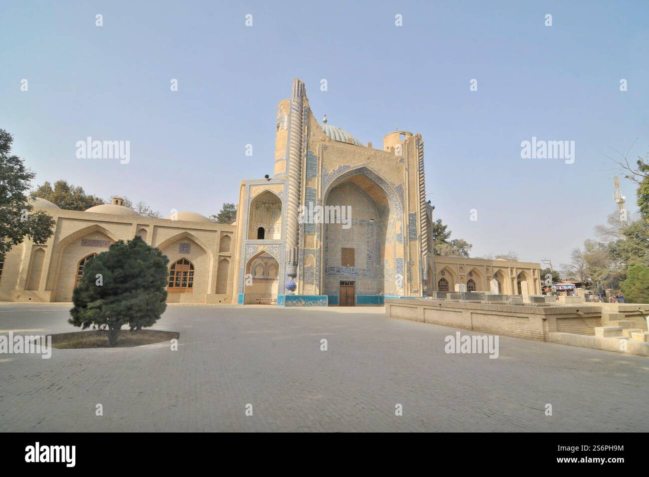 The Green Mosque or the Mosque of Khawaja Abu Nasr Parsa in the city of ...