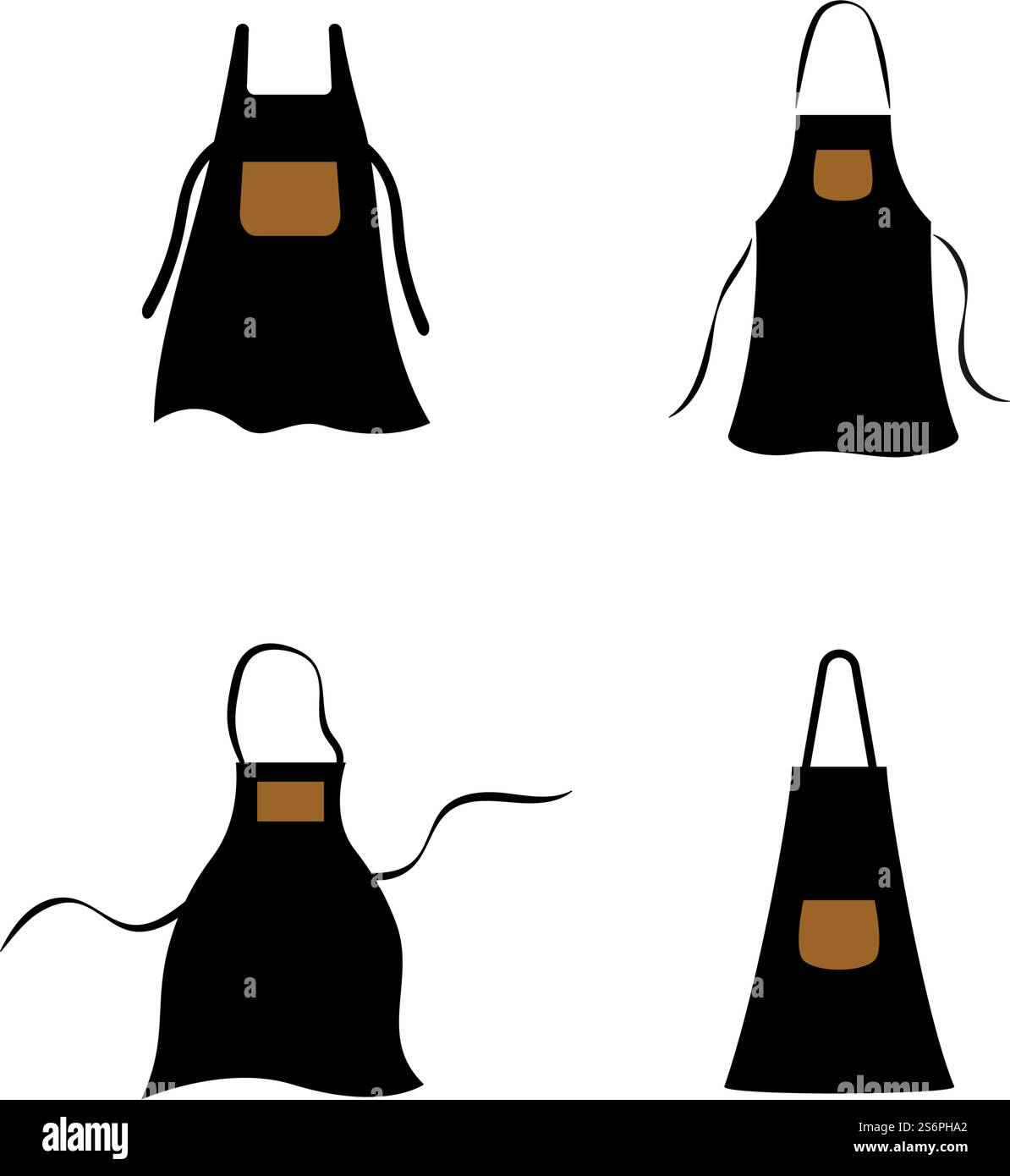 Apron logo icon vector flat design Stock Vector Image & Art - Alamy