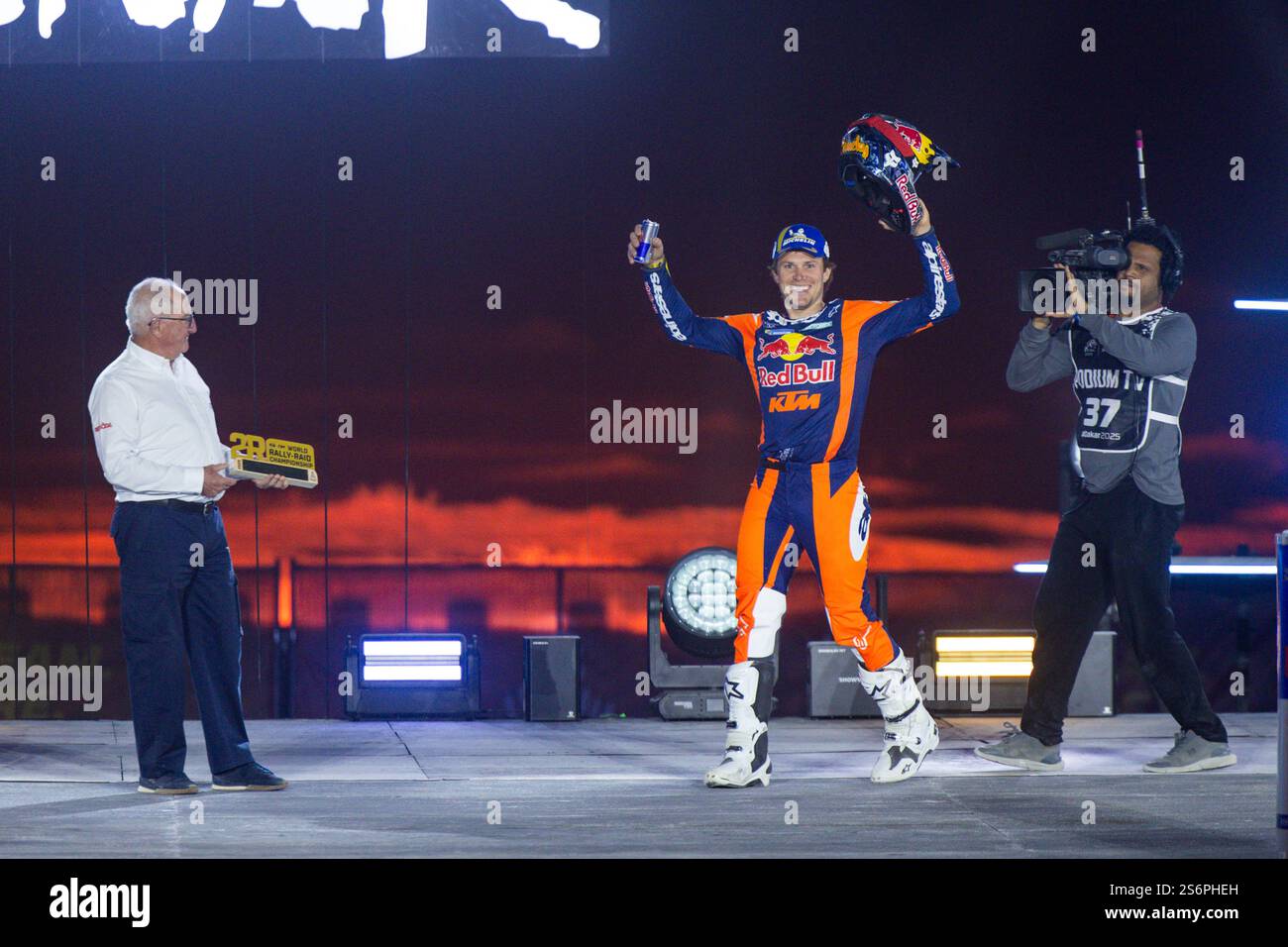 Subaytah, Arabie Saoudite. 17th Jan, 2025. SANDERS Daniel (aus), KTM, Red Bull KTM Factory ...