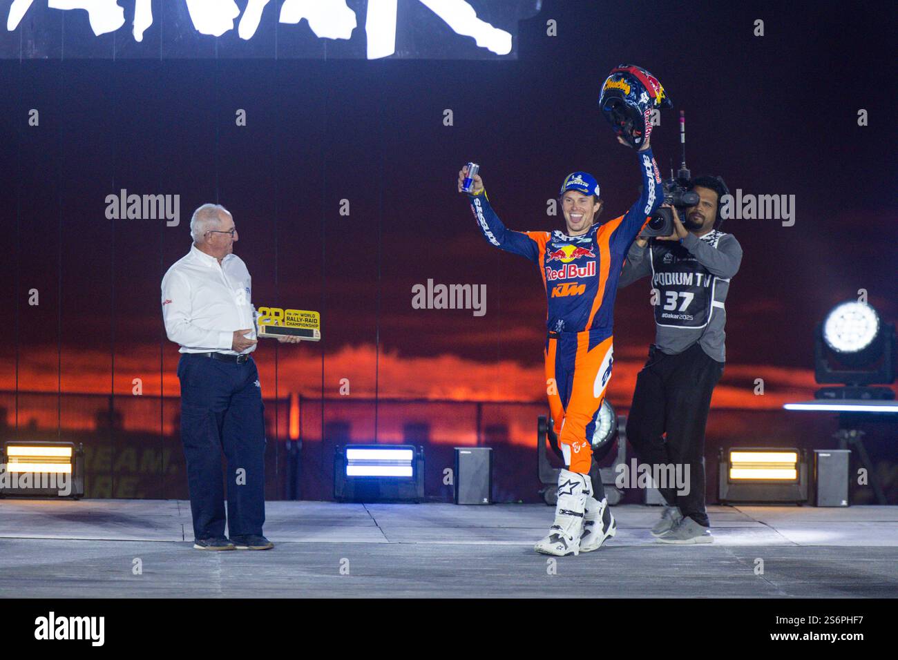 Subaytah, Arabie Saoudite. 17th Jan, 2025. SANDERS Daniel (aus), KTM, Red Bull KTM Factory ...