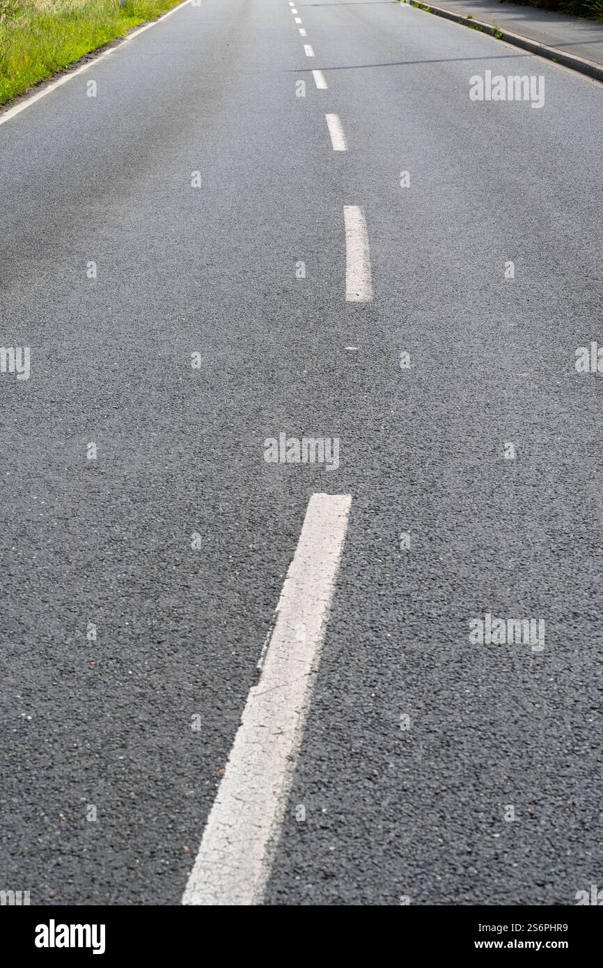 Road with central reservation Stock Photo - Alamy