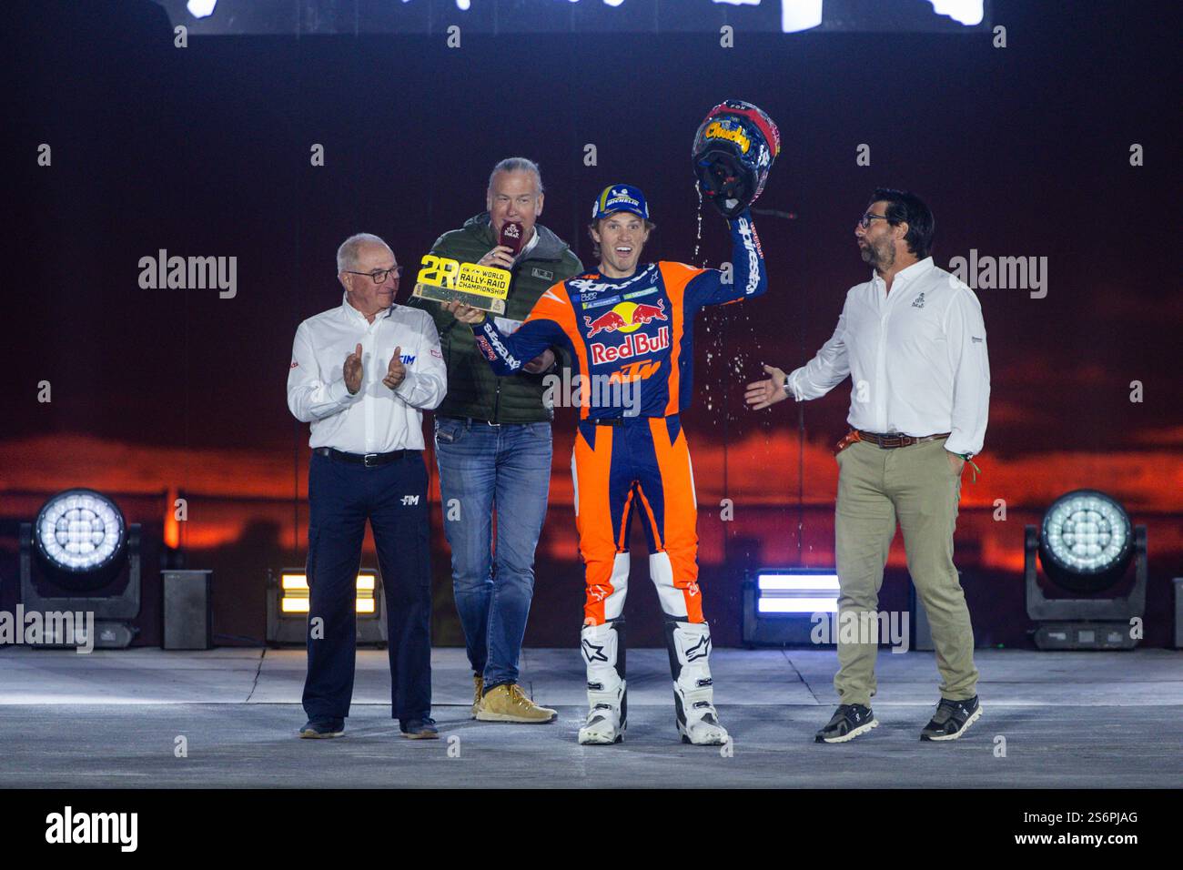Subaytah, Arabie Saoudite. 17th Jan, 2025. SANDERS Daniel (aus), KTM, Red Bull KTM Factory ...