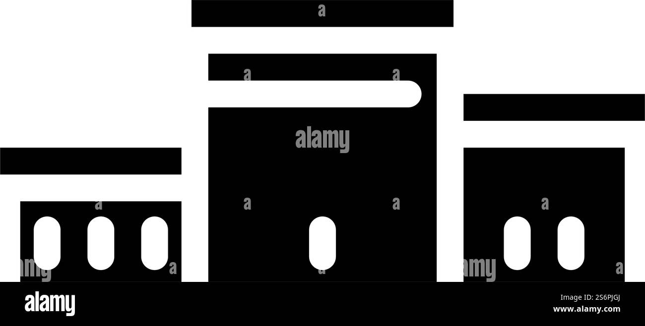 pedestal for winners in competition glyph icon vector. pedestal for ...