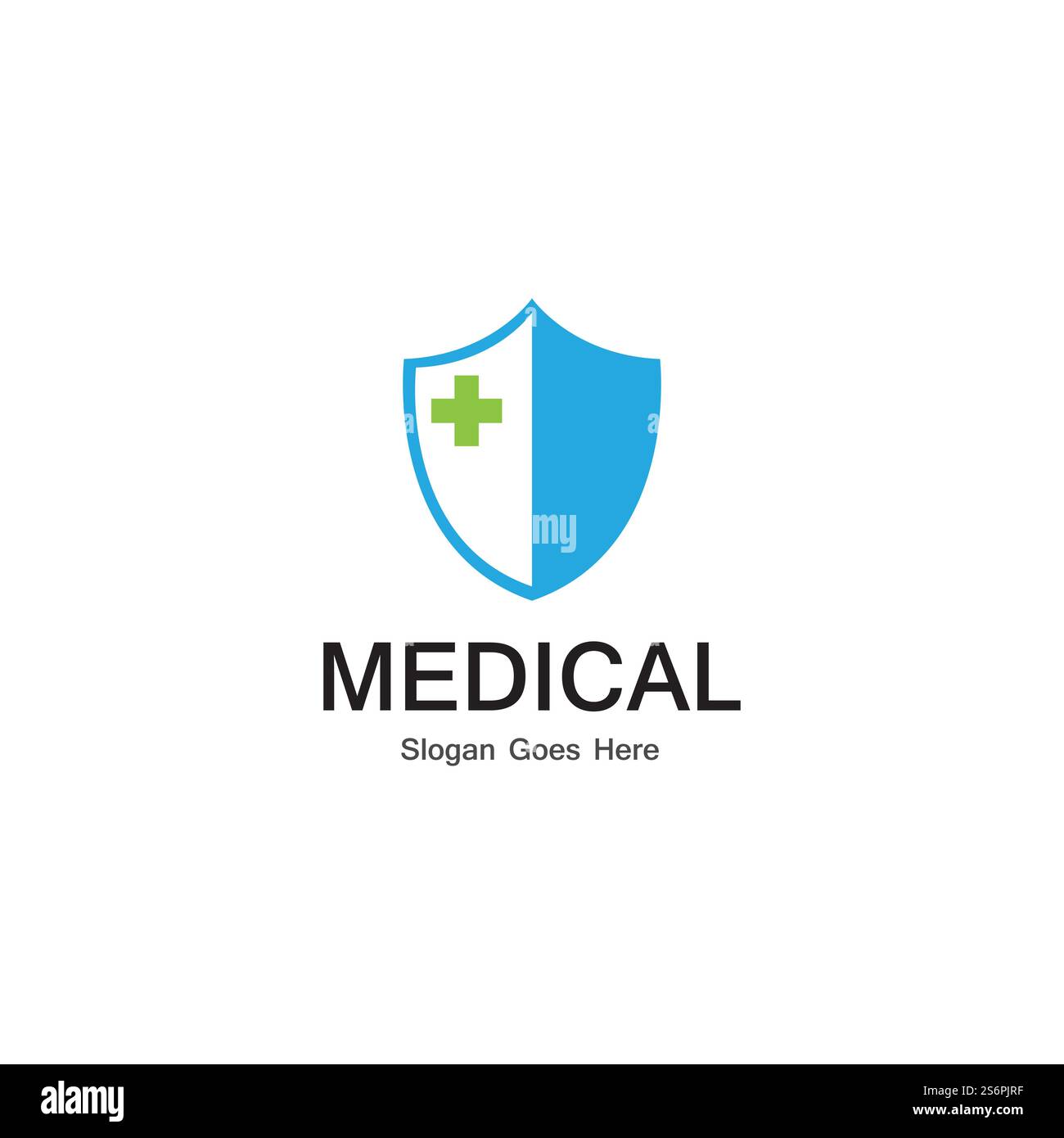 Shield Medical Logo Vector Template Stock Vector Image & Art - Alamy