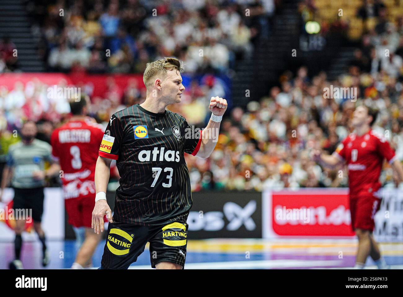 Torjubel Timo Kastening (Deutschland, #73) DEN, Schweiz vs. Deutschland ...