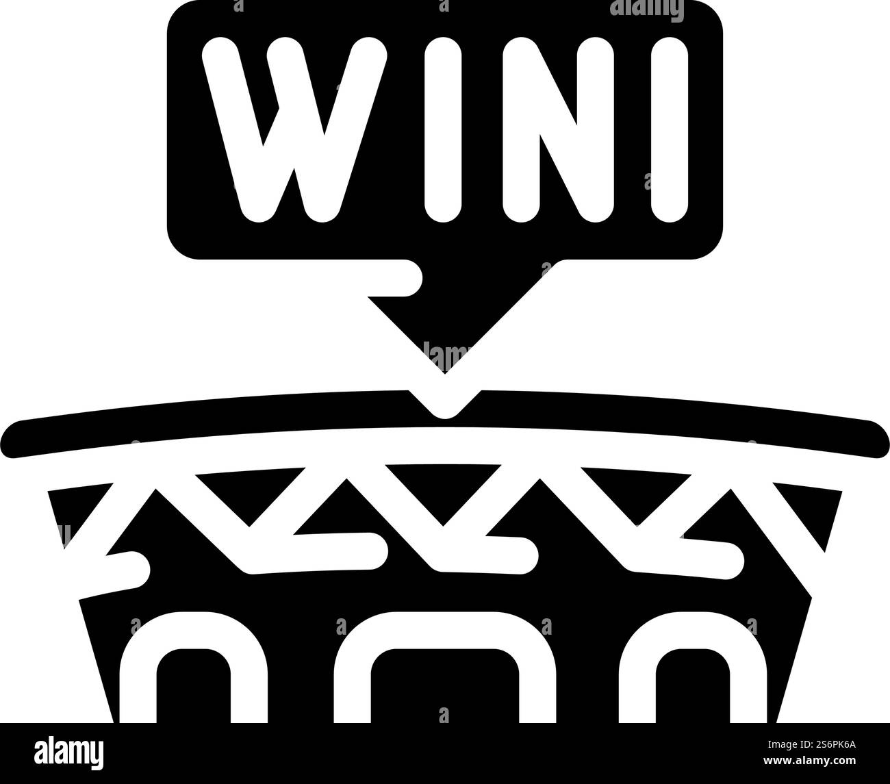 stadium sport construction glyph icon vector. stadium sport ...