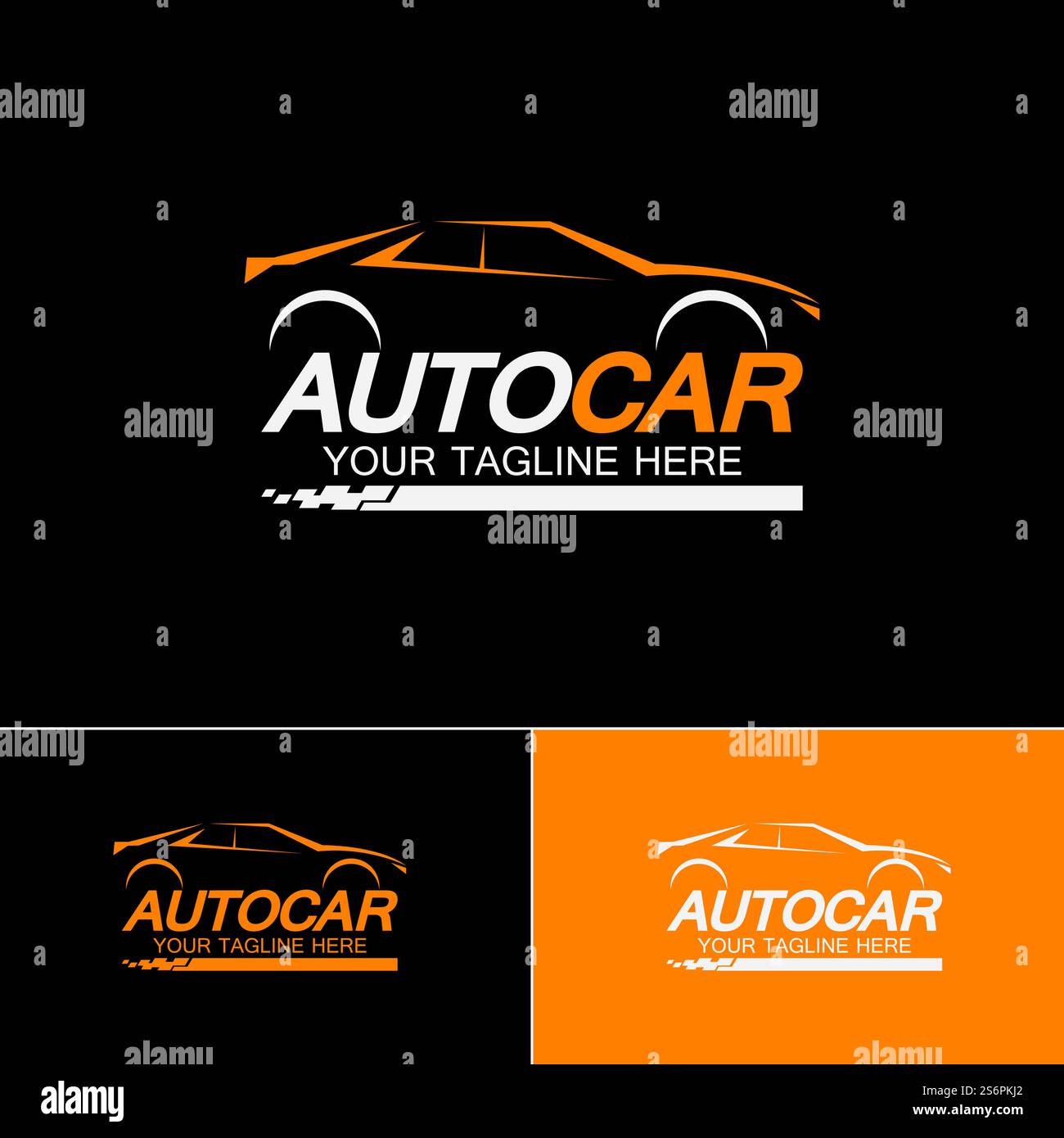 Auto car logo symbol icon vector design template Stock Vector Image ...