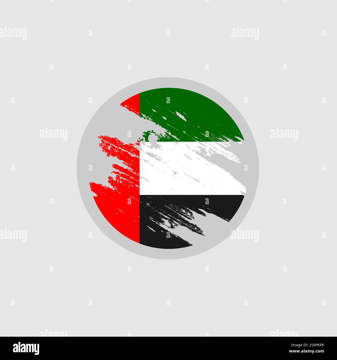 Uni emirate arab flag illustration vector flat design Stock Vector ...