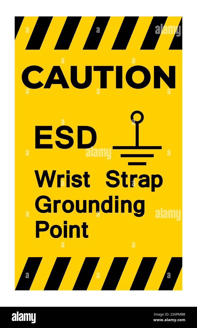 Grounding Point Symbol Sign, Vector Illustration, Isolate On White ...